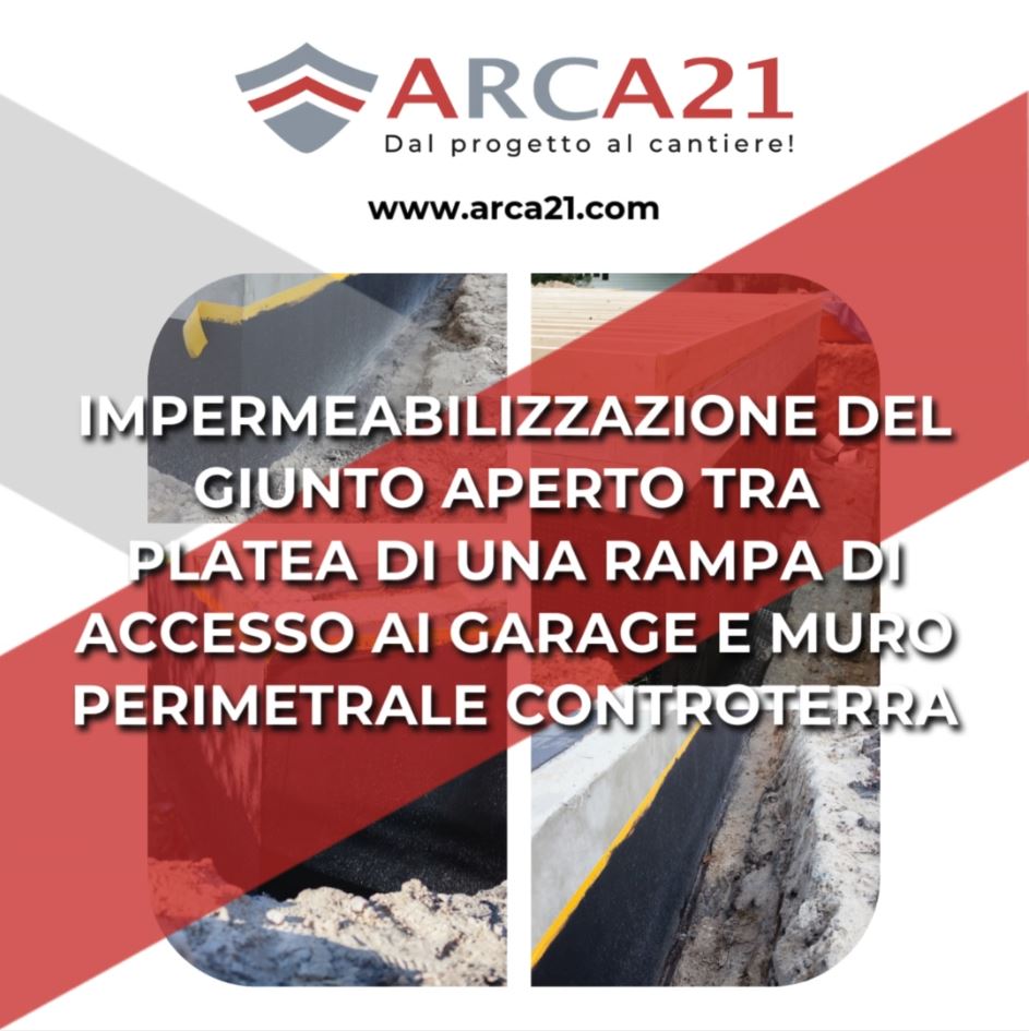 Impermeabilizzazione bandella strutturale Penetron Admix | Arca21